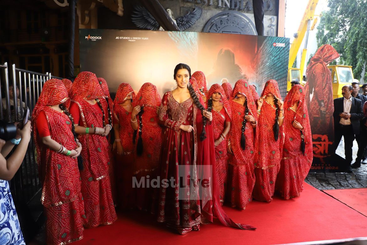 Stree 2 new song launch event photos