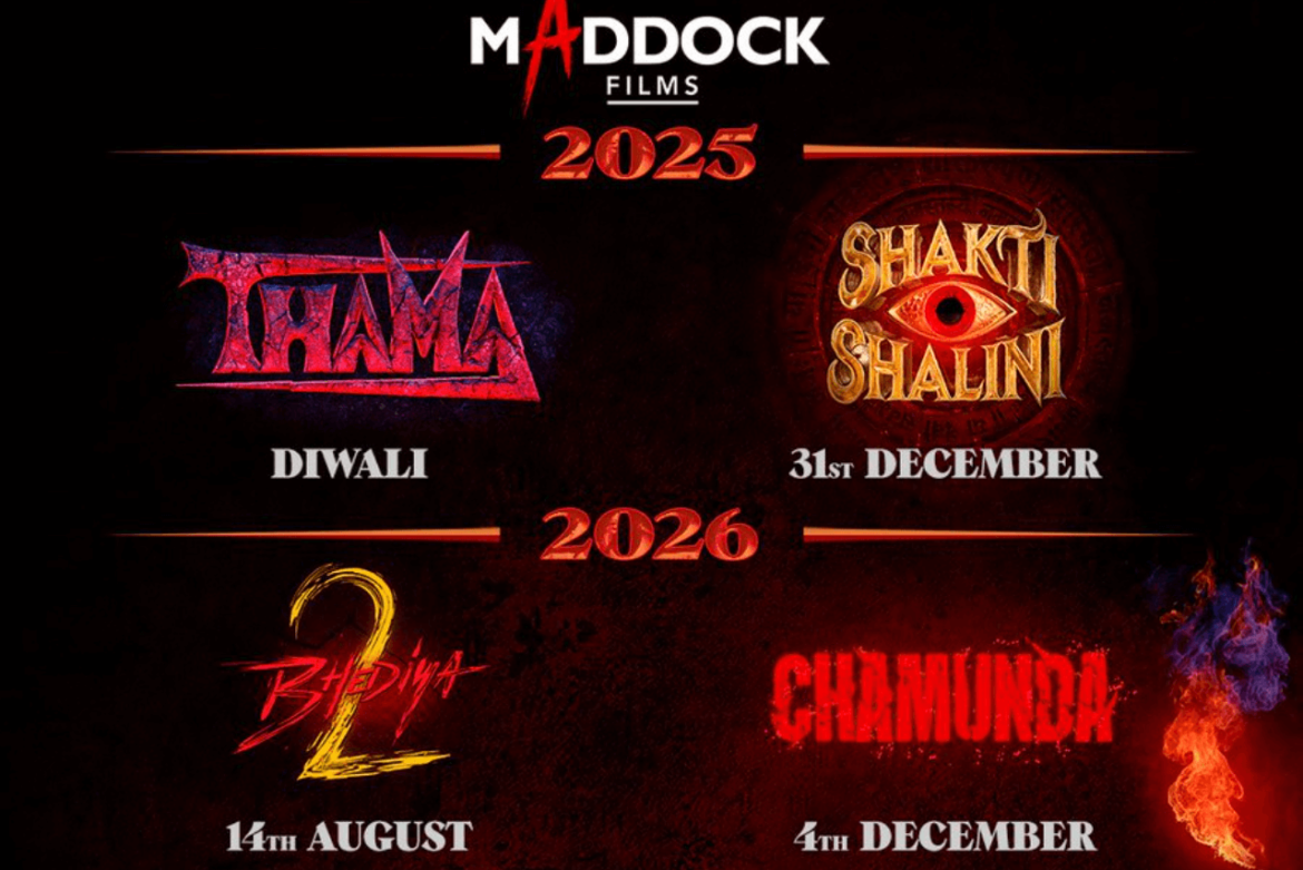 Maddock Films unveil Horror Comedy Universe slate spanning from 2025 to ...